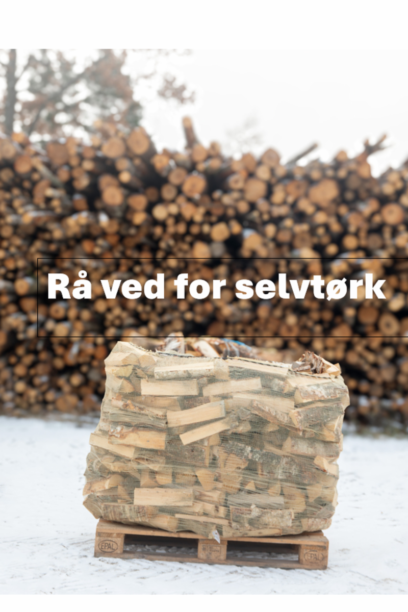 1000L Bjørk Rå ved | Berger Gård