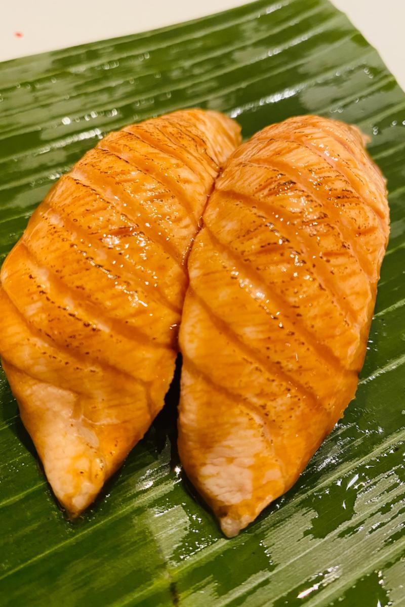 Nigiri Flambert laks | Willys Gourmet Ulsteinvik